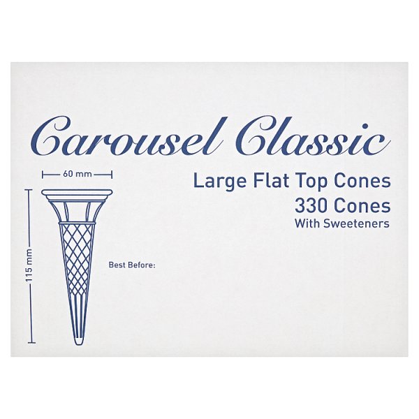 Classic Large Flat Top Cones 330s - RaceTrackWOW